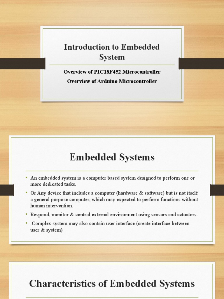 Introduction To Embedded System Arduino Pic Pdf Subroutine