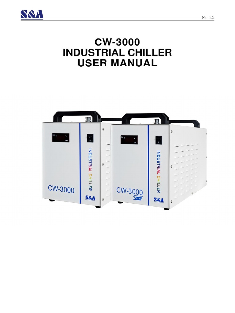 CW-3000 Manual - 20211119150533 | PDF | Mains Electricity | Alternating ...