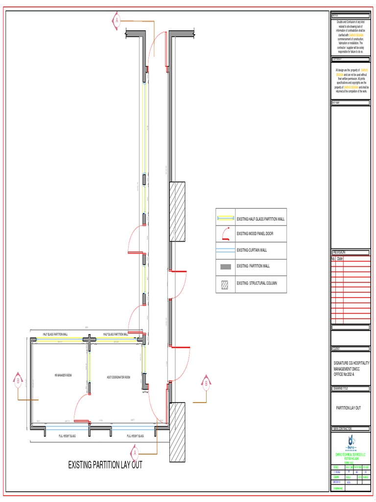 PARTITION LAYOUT | PDF | Wall | Real Estate