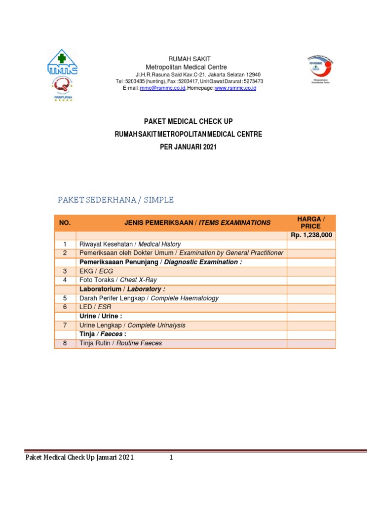 Paket Mcu Rs MMC | PDF | Cholesterol | High Density Lipoprotein