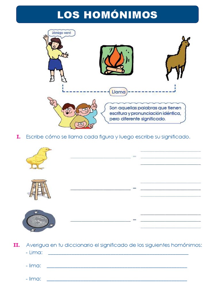 12 15 Apt - Verb. 2P D Los Homónimos | PDF