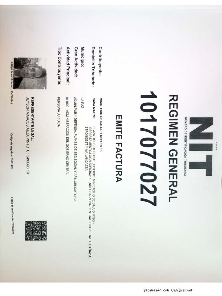 Nit Actualizado | PDF