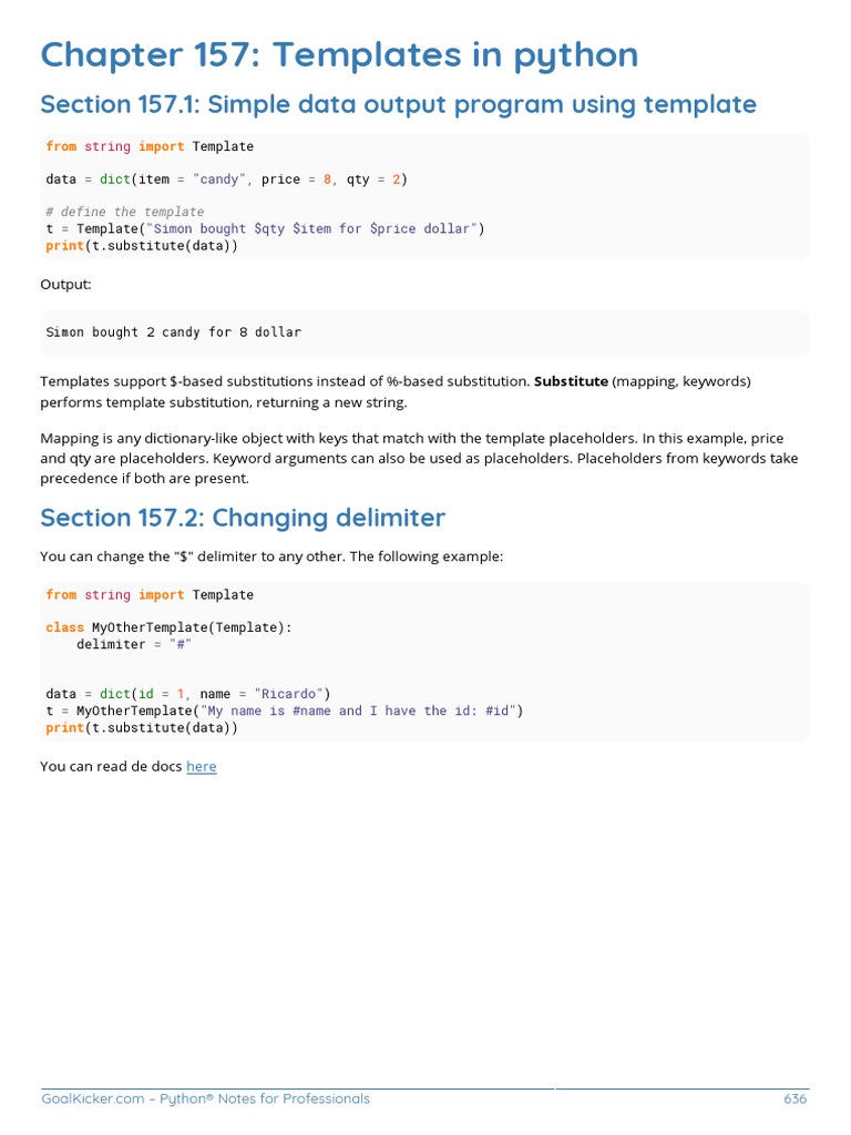661 PDFsam PythonNotesForProfessionals | PDF