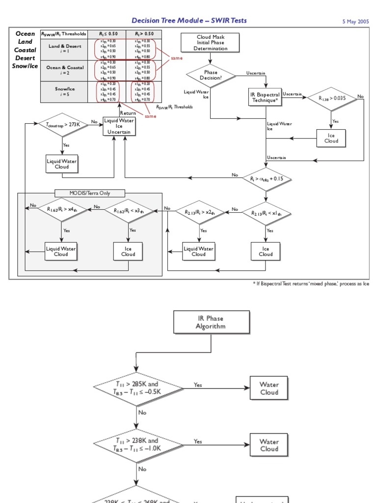 Cloud Phase Decision Tree Analysis | PDF