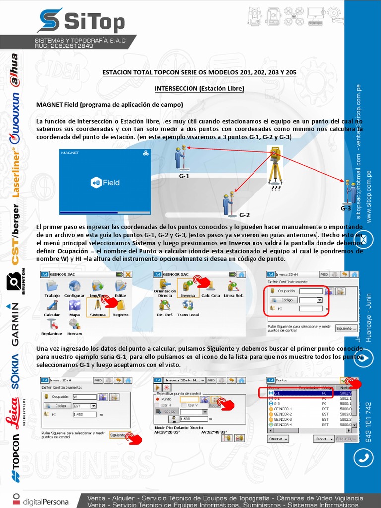 06 - Intersección (Estación Libre) - Serie OS-200 | PDF | Medición | Informática