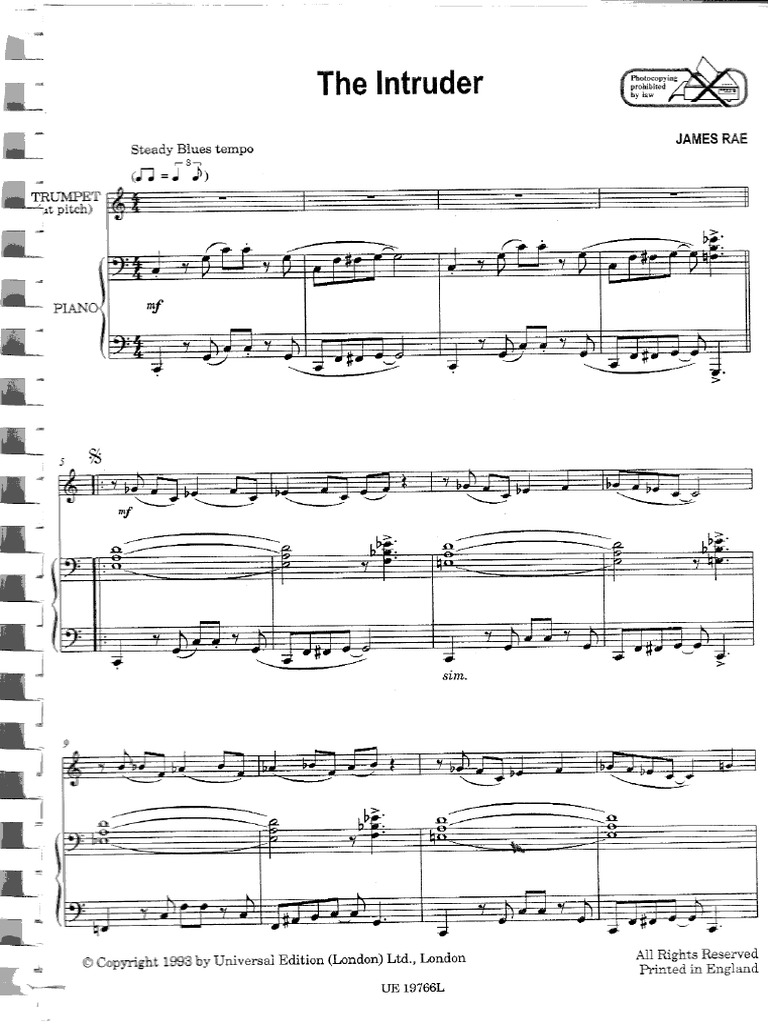James Rae Blue Trumpet PDF Free | PDF