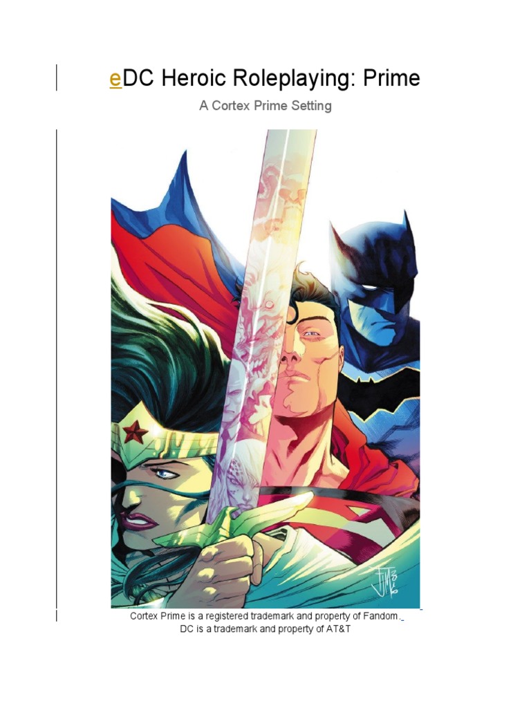 DC Heroic Roleplaying | PDF | Superman