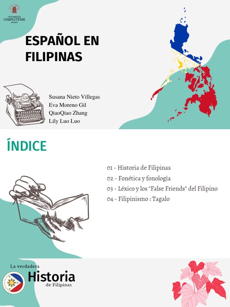 Español en Filipinas: Historia y Lengua | PDF | Idioma tagalo | Lengua ...