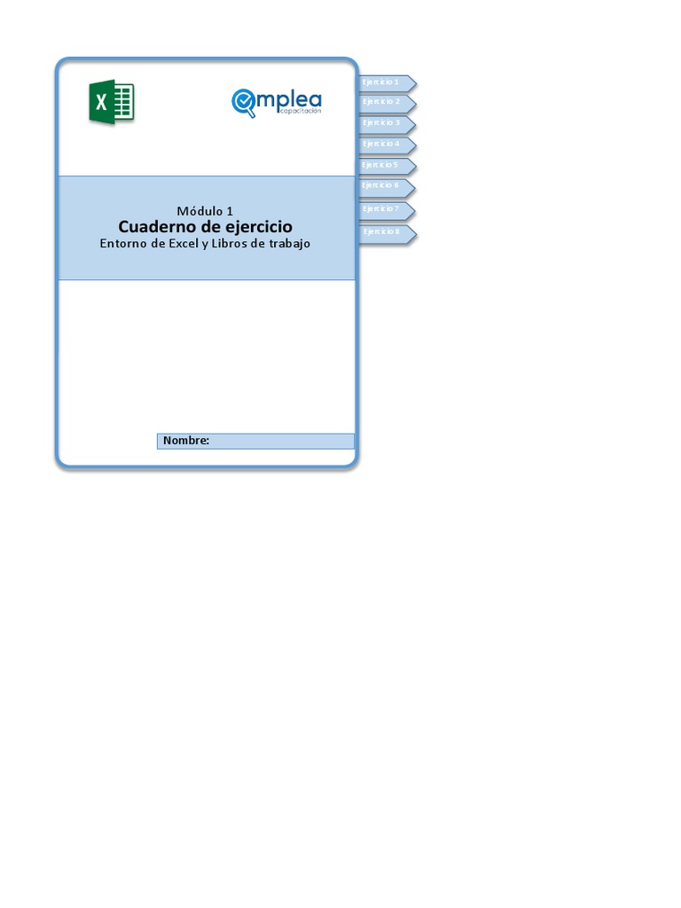 EJERC N1 Básico-M1-Cuaderno de Ejercicios | PDF | Bases de datos