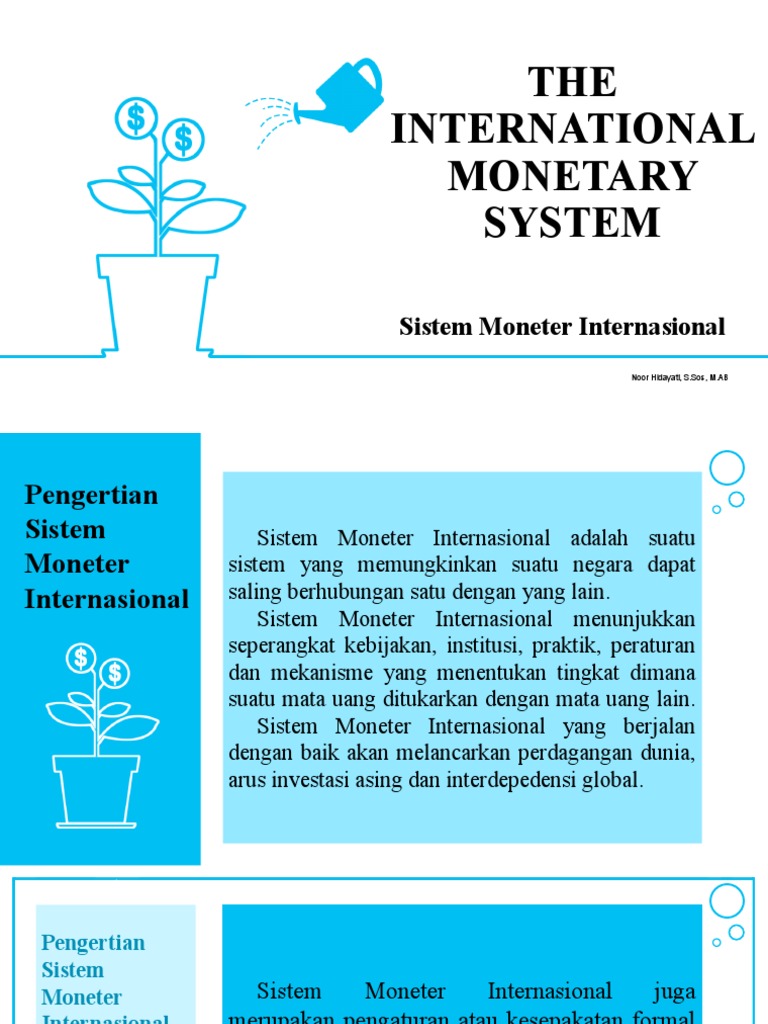 Materi 10 - Sistem Moneter Internasional | PDF
