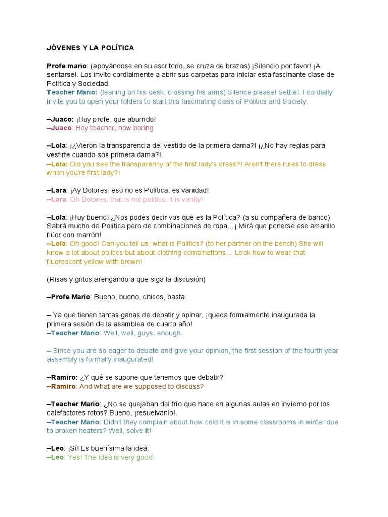 Trabajó Inglés | PDF