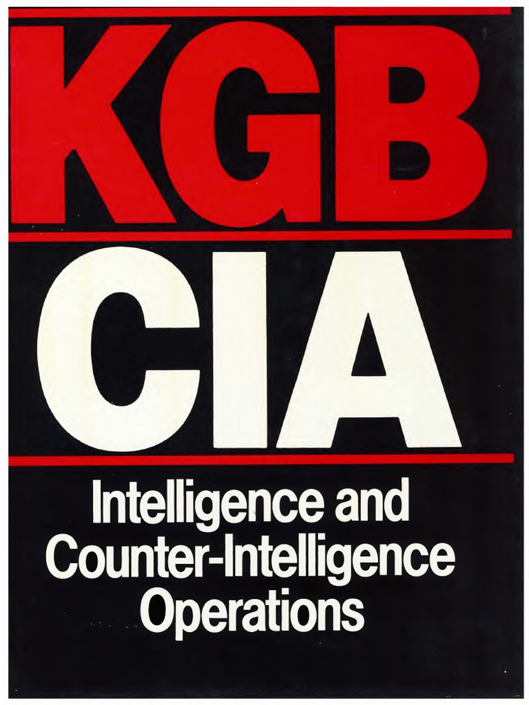 KGB CIA Intelligence and Counter-Intelligence Operations (PDFDrive ...