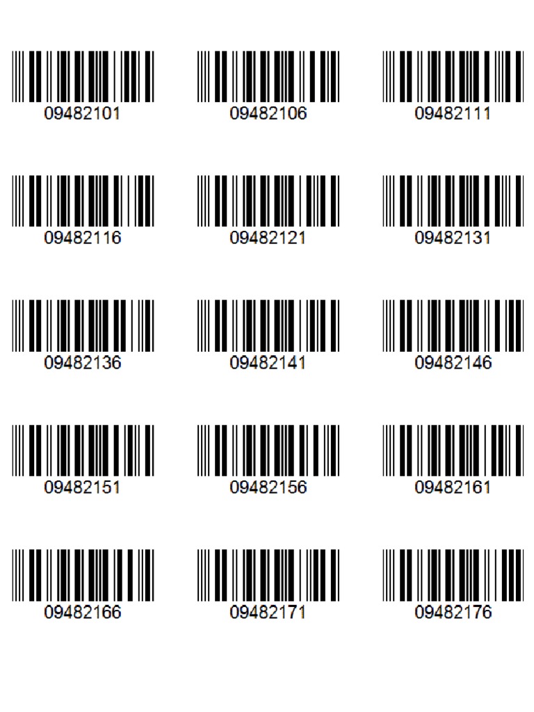 Codigos - de - Barras 1 | PDF