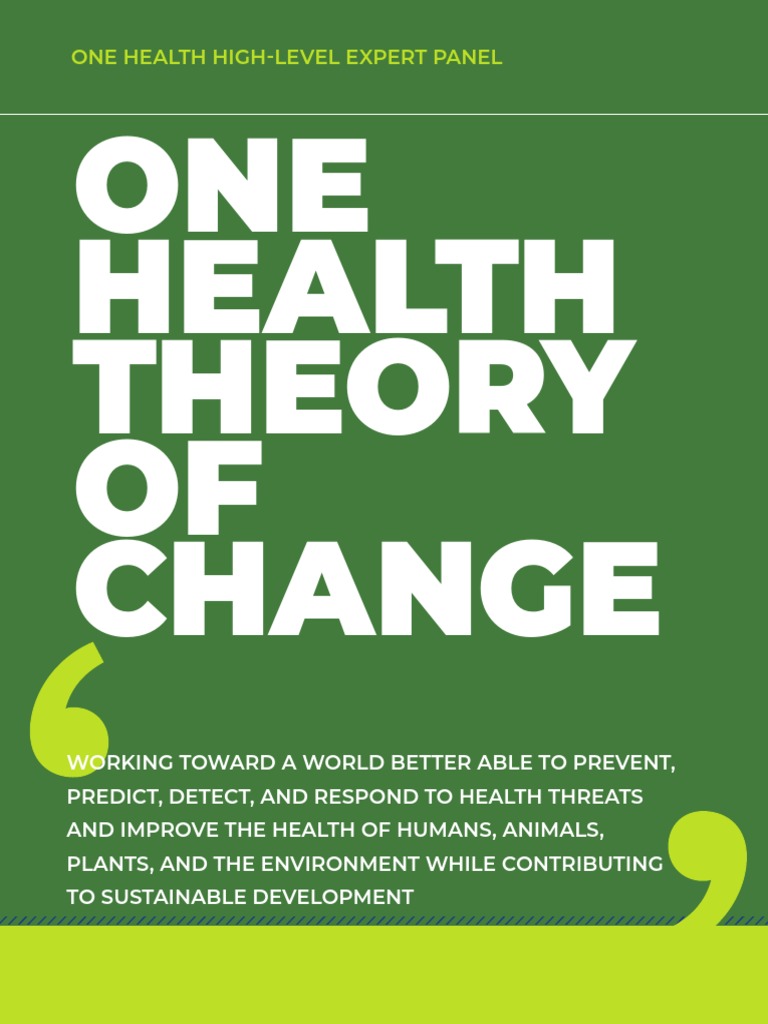 Ohhlep One Health Theory of Chance | PDF | Governance | Sustainability