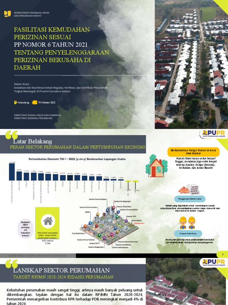 Fasilitasi Kemudahan Perizinan Di Daerah - Dir. RUK | PDF Fasilitasi Kemudahan Perizinan Di Daerah - Dir. RUK | PDF