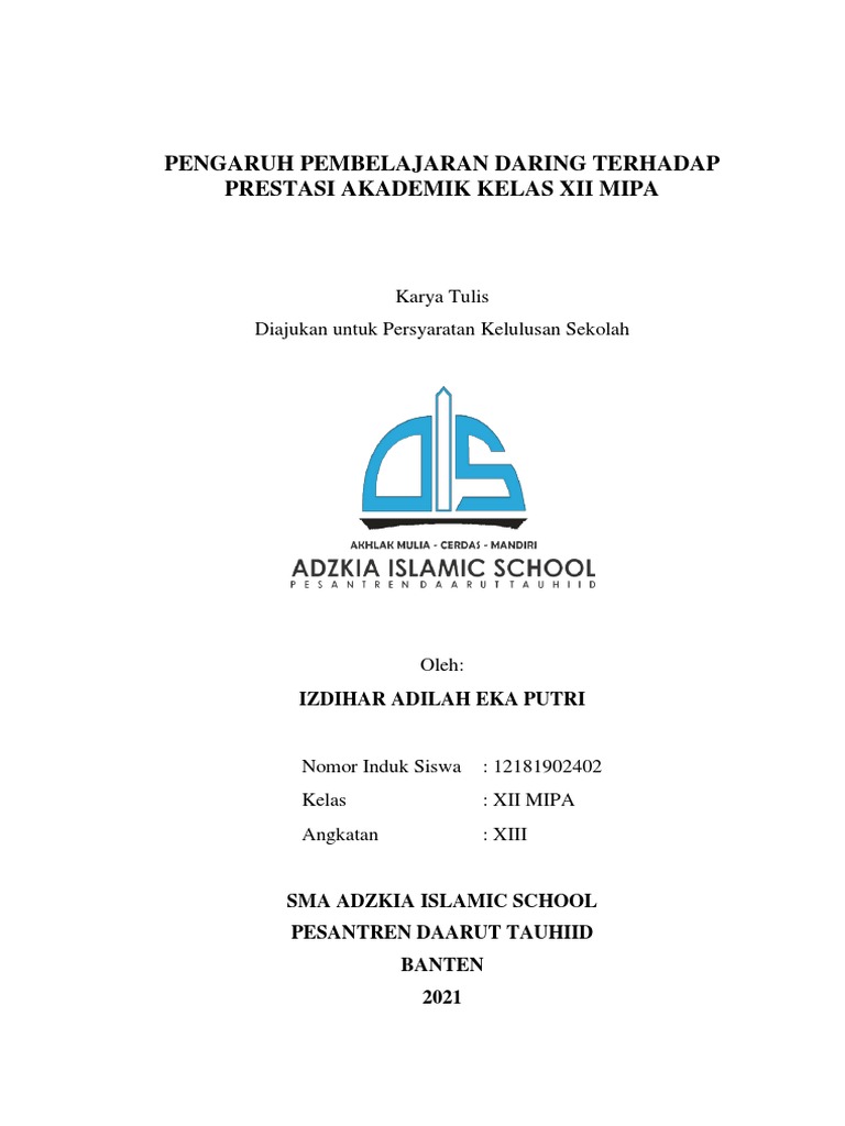 KT Full Fix Adilah | PDF