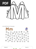 Letra M Cuadernillo | PDF