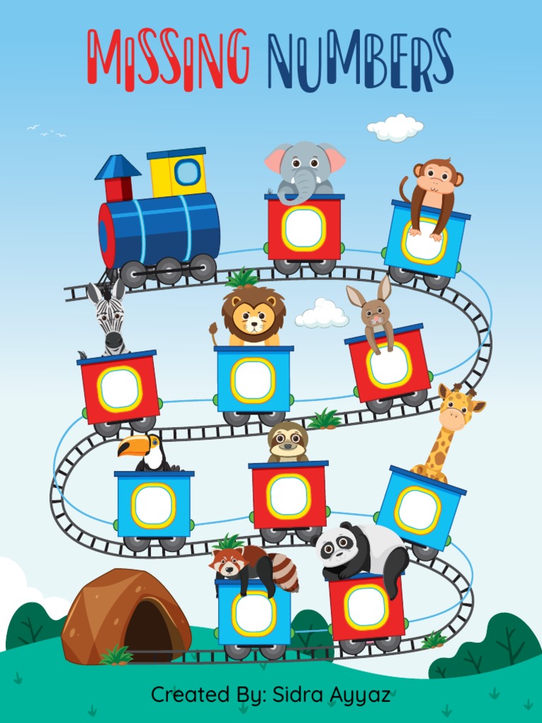Fill in the Missing Numbers Activity | PDF