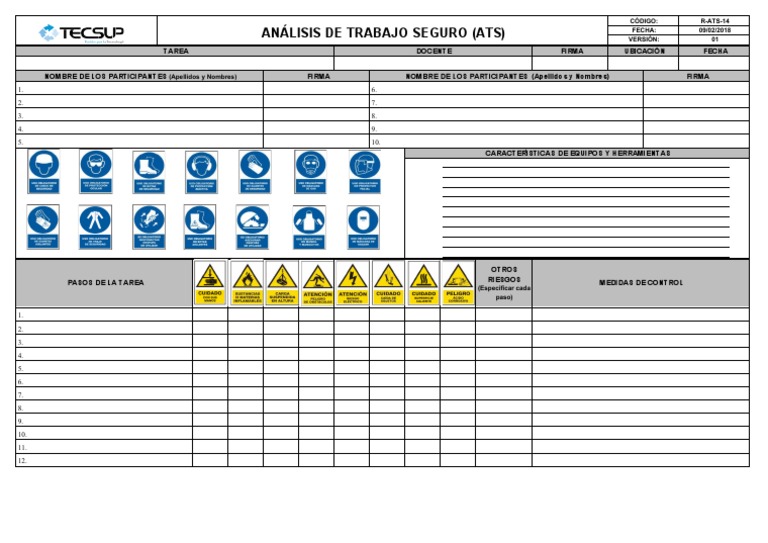 Registro - ATS WORD Tecsup | PDF
