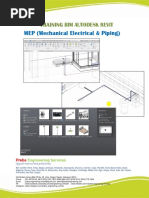 Modul Autodesk Revit 2019 Perencanaan MEP Bangunan Gedung | PDF