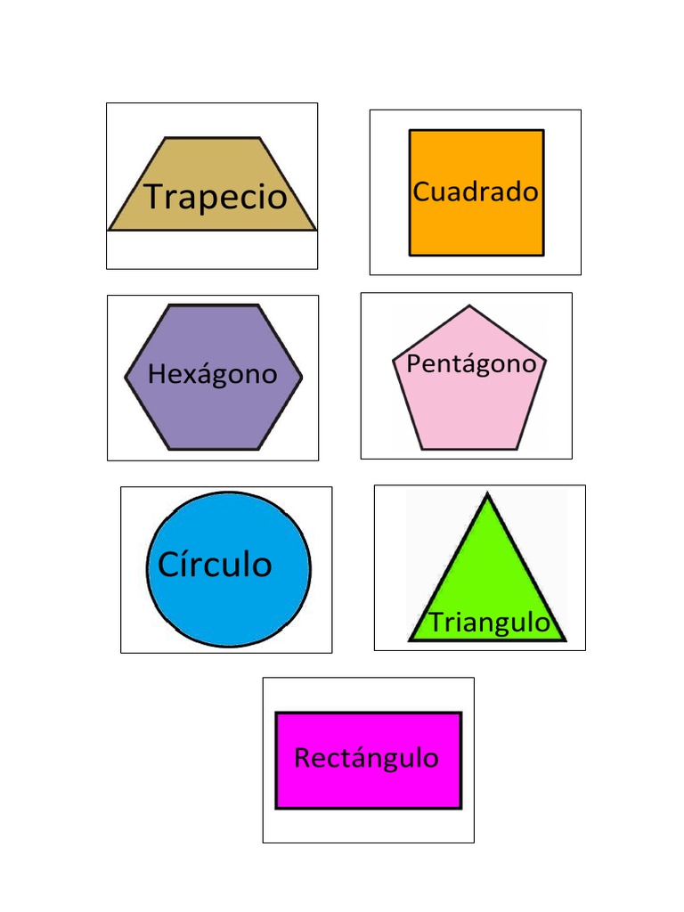 memorama la figuras geometricas | PDF