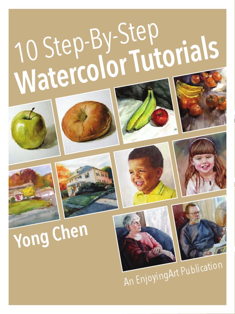 Watercolor Lessons for Beginners | PDF | Paintings | Watercolor Painting