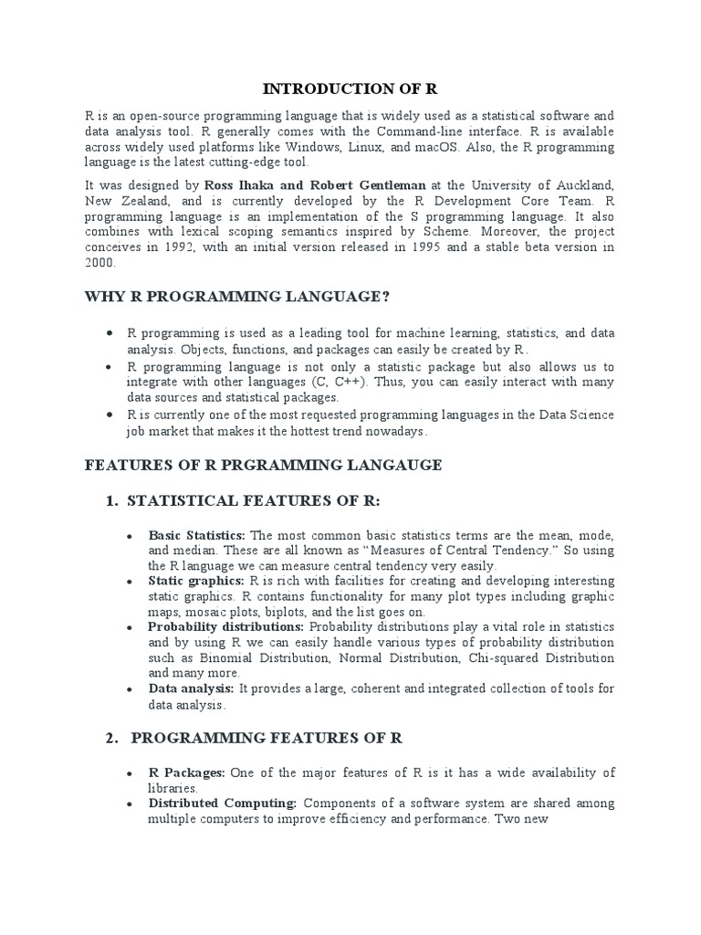 R Lab File Deepak | PDF | R (Programming Language) | Programming Language