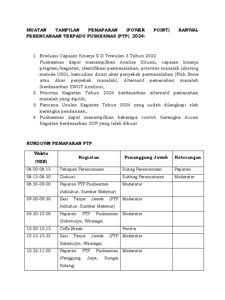 Muatan Tampilan Pemaparan PTP | PDF