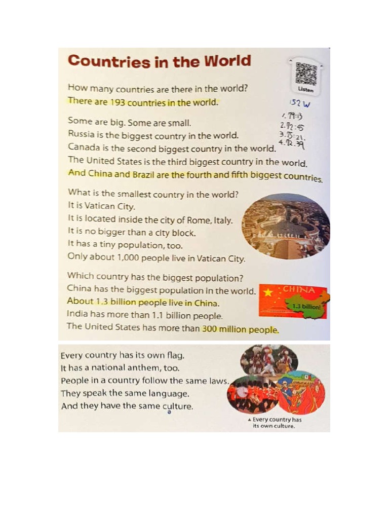 Geography Quiz for Students | PDF