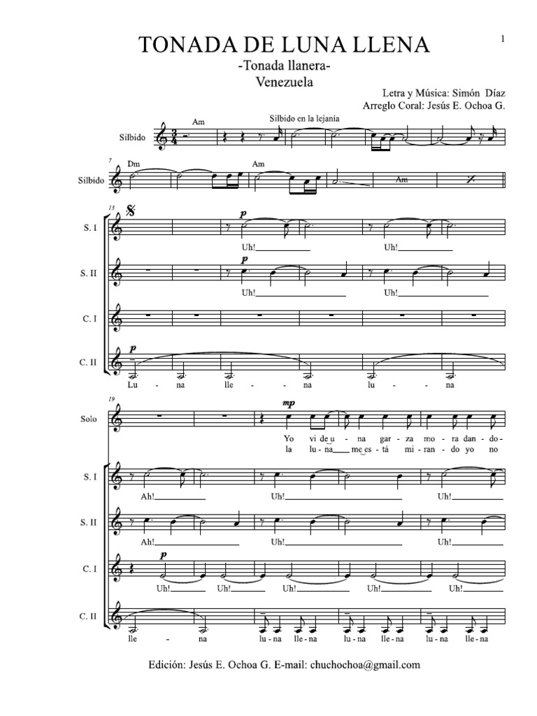 Tonada de Luna Llena | PDF