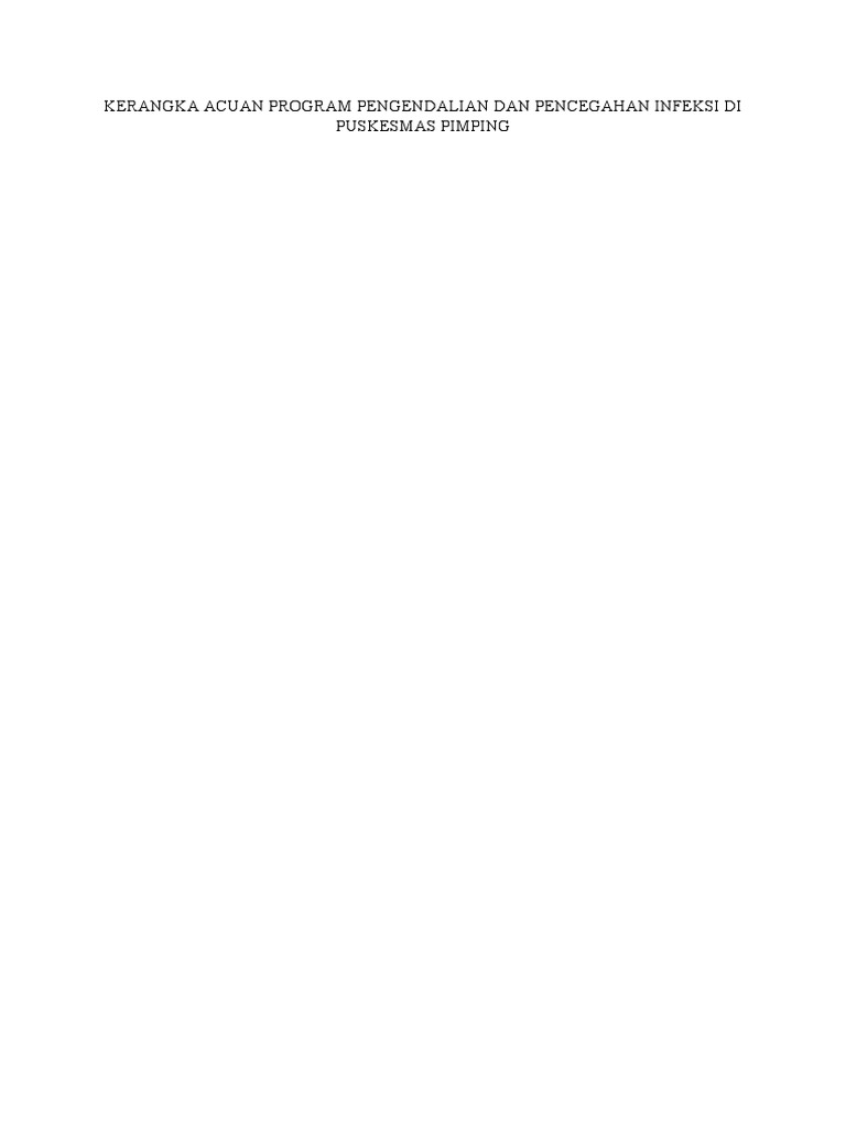 PPI PUSKESMAS | PDF