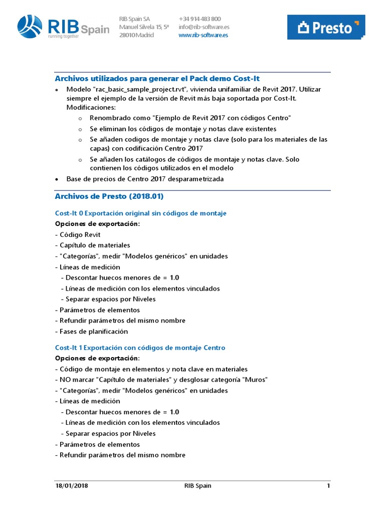 Presto 8 Guide | PDF