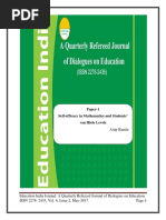 Development - and - Validation - of - Math Self Efficacy Scale | PDF | Self Efficacy | Validity ...
