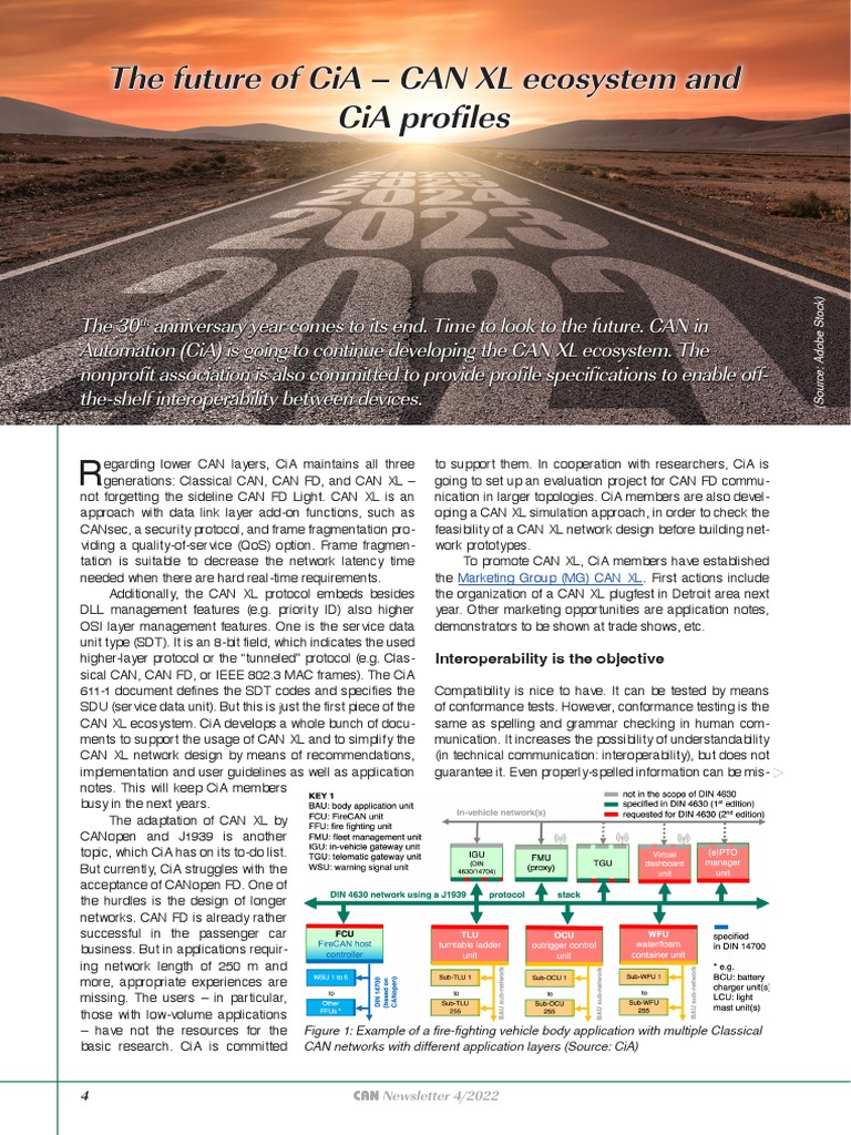 CNLM 22-4 p4 The Future of Cia-Can XL Ecosystem and Cia Profi Holger Zeltwanger Cia | PDF ...