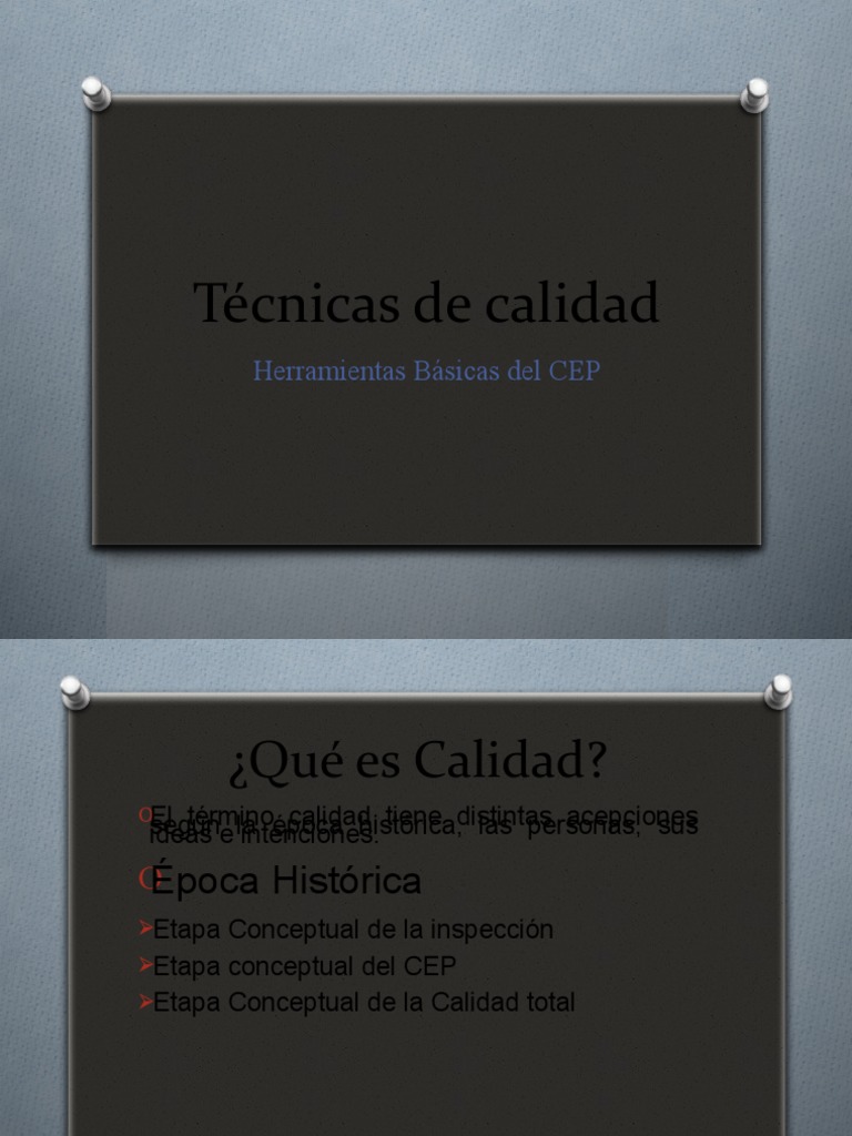 Técnicas de Calidad y 7 Herramientas Básicas Del CEP | PDF | Calidad (comercial) | Histograma