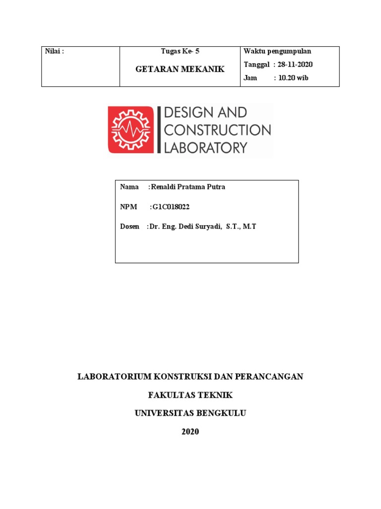 Cover Tugas MKM-1 | PDF