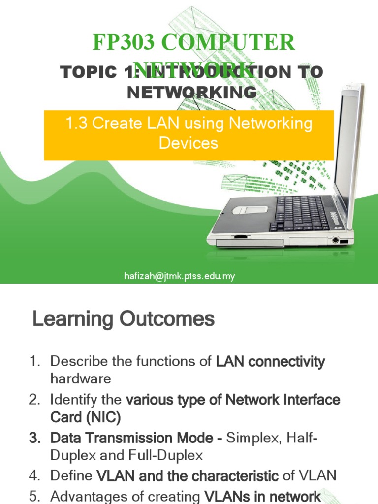 Creating a Local Area Network (LAN) Using Networking Devices and Implementing Virtual Local Area ...