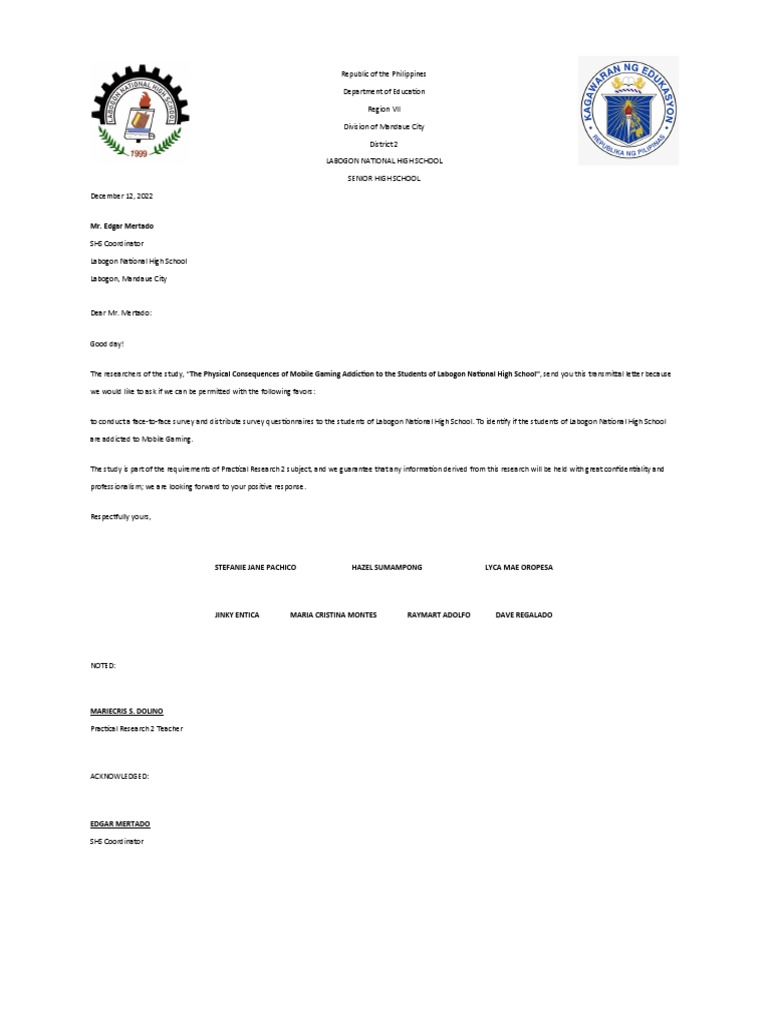 TRANSMITTAL LETTER Stef | PDF
