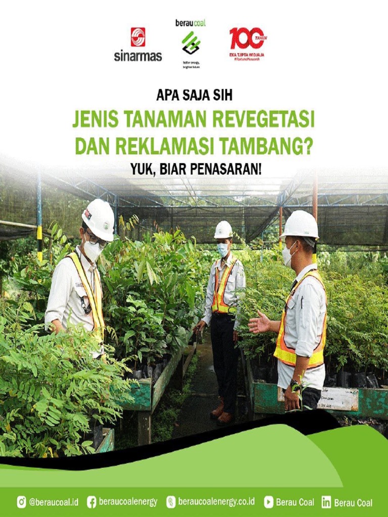 Jenis Tanaman Revegetasi Dan Reklamasi | PDF
