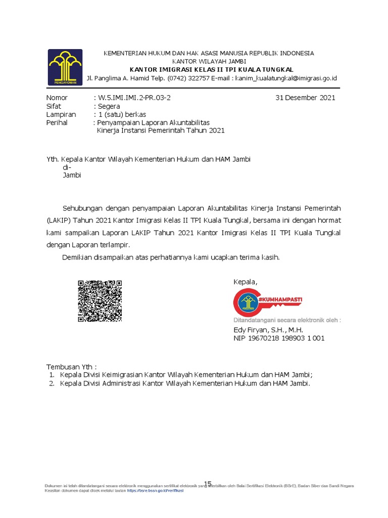 LKJIP | PDF | Bisnis | Ilmu Sosial