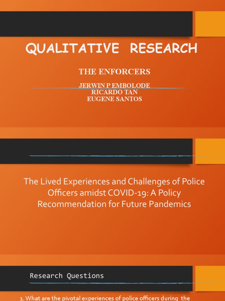 Qualitative Research Proposal | PDF