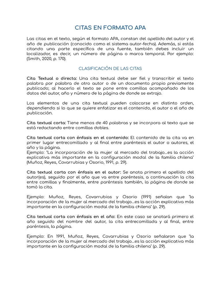 Modelo de Referencia Apa | PDF | Comillas | Estilo apa