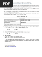 Declaration-TDS-194Q 2 | PDF