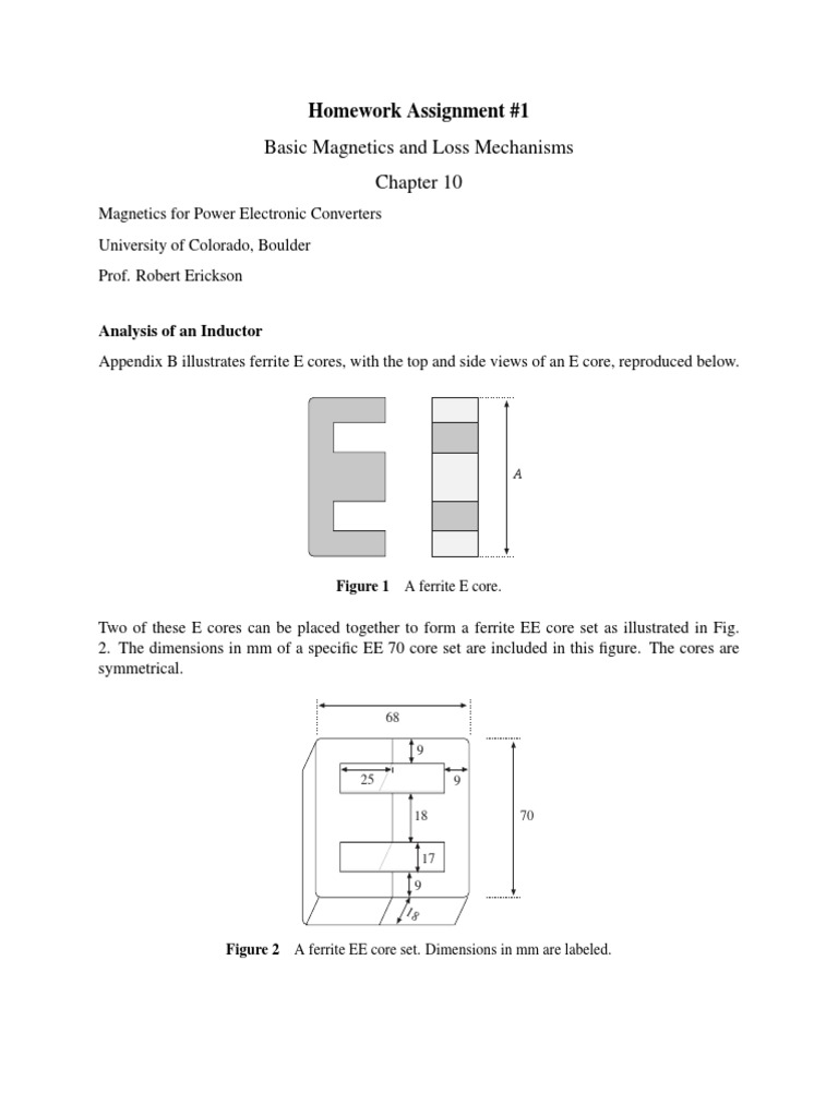 HW4 1 | Download Free PDF | Inductor | Quantity