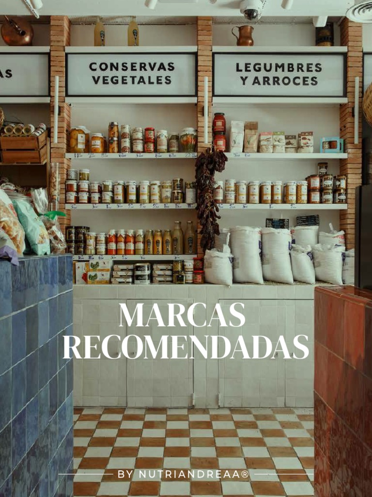 Marcas Recomendadas Keto Lowcarb | PDF | Alimentos | Comida y bebida
