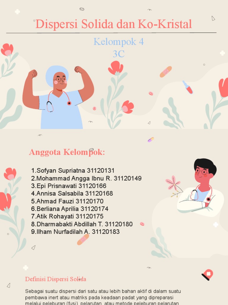 Dispersi Solida Dan Ko-Kristal Kel.04. | PDF