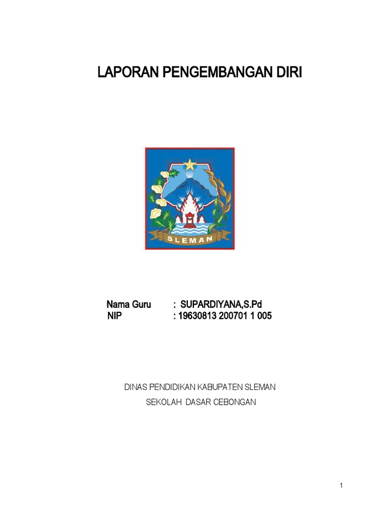 Laporan Pengembangan Diri | PDF
