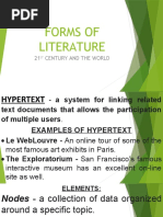 Hypertext and Hyper Poetry: Description | PDF | Hypertext | Poetry