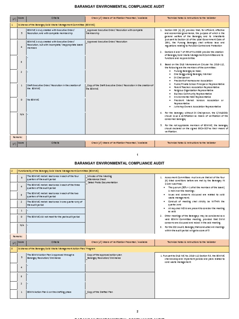 Beca Download Free Pdf Audit Recycling