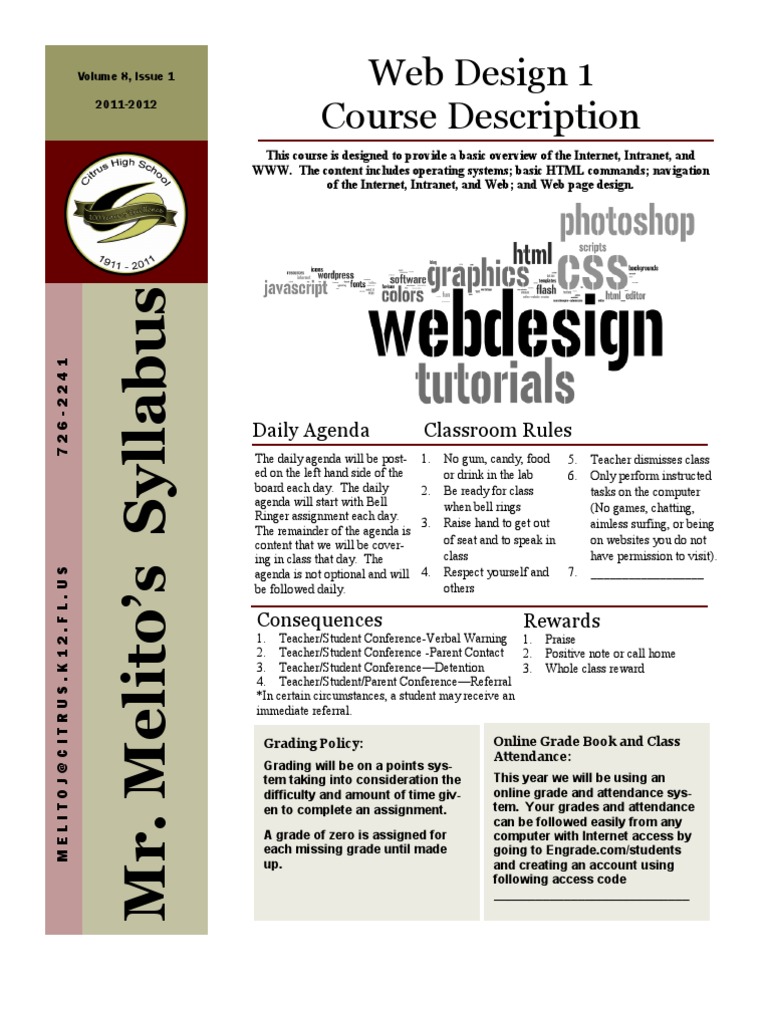 Web 1 Syllabus Pdf World Wide Web Internet And Web